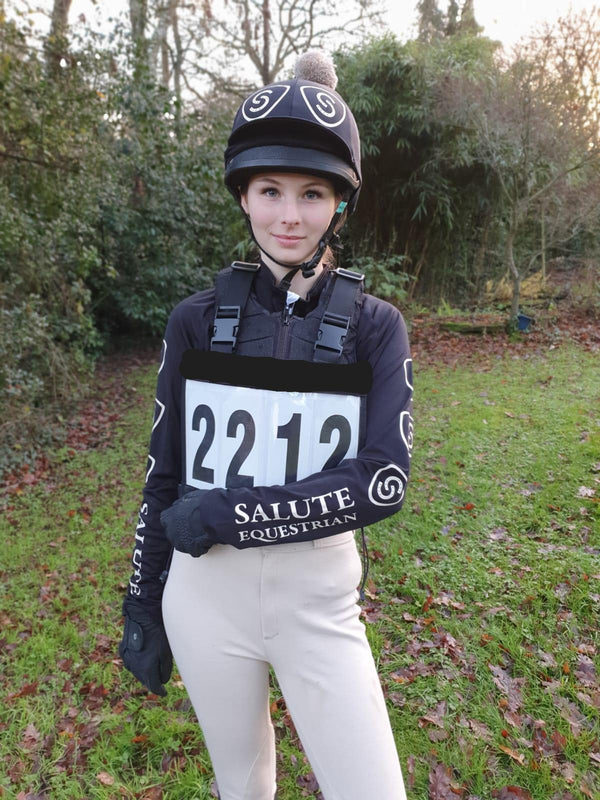 Plain Smart Number Bib - Salute Equestrian Ltd