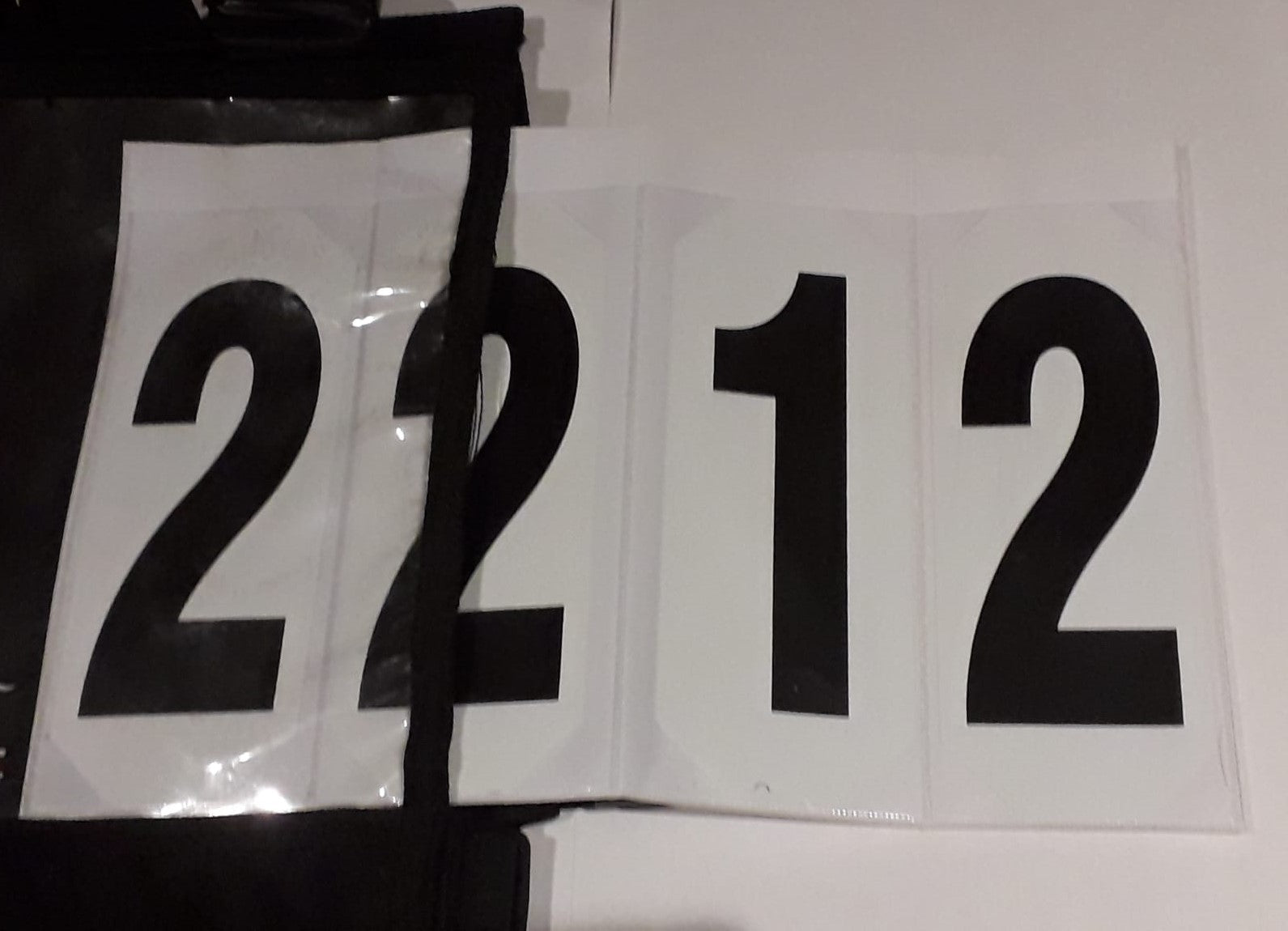 Salute Equestrian Ultimate Number Bib Inserts - Salute Equestrian Ltd